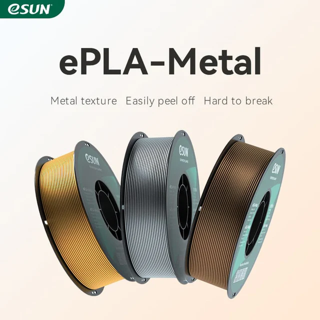 ePLA-Metal Filament Esun | www.shining-future.com